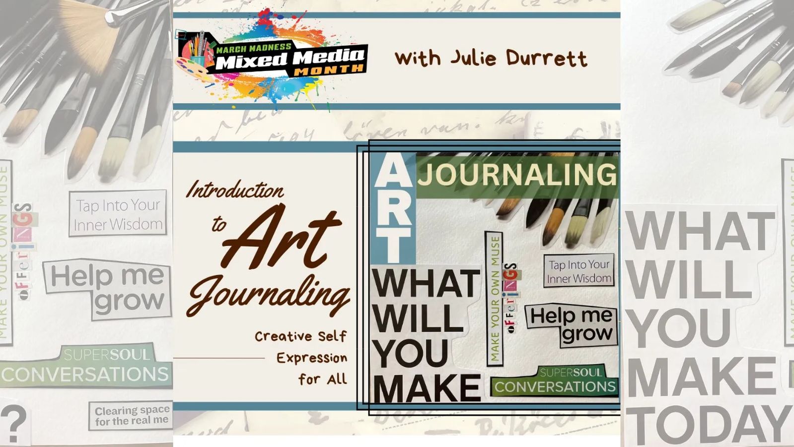 Intro to Art Journaling w. Julie Durrett
